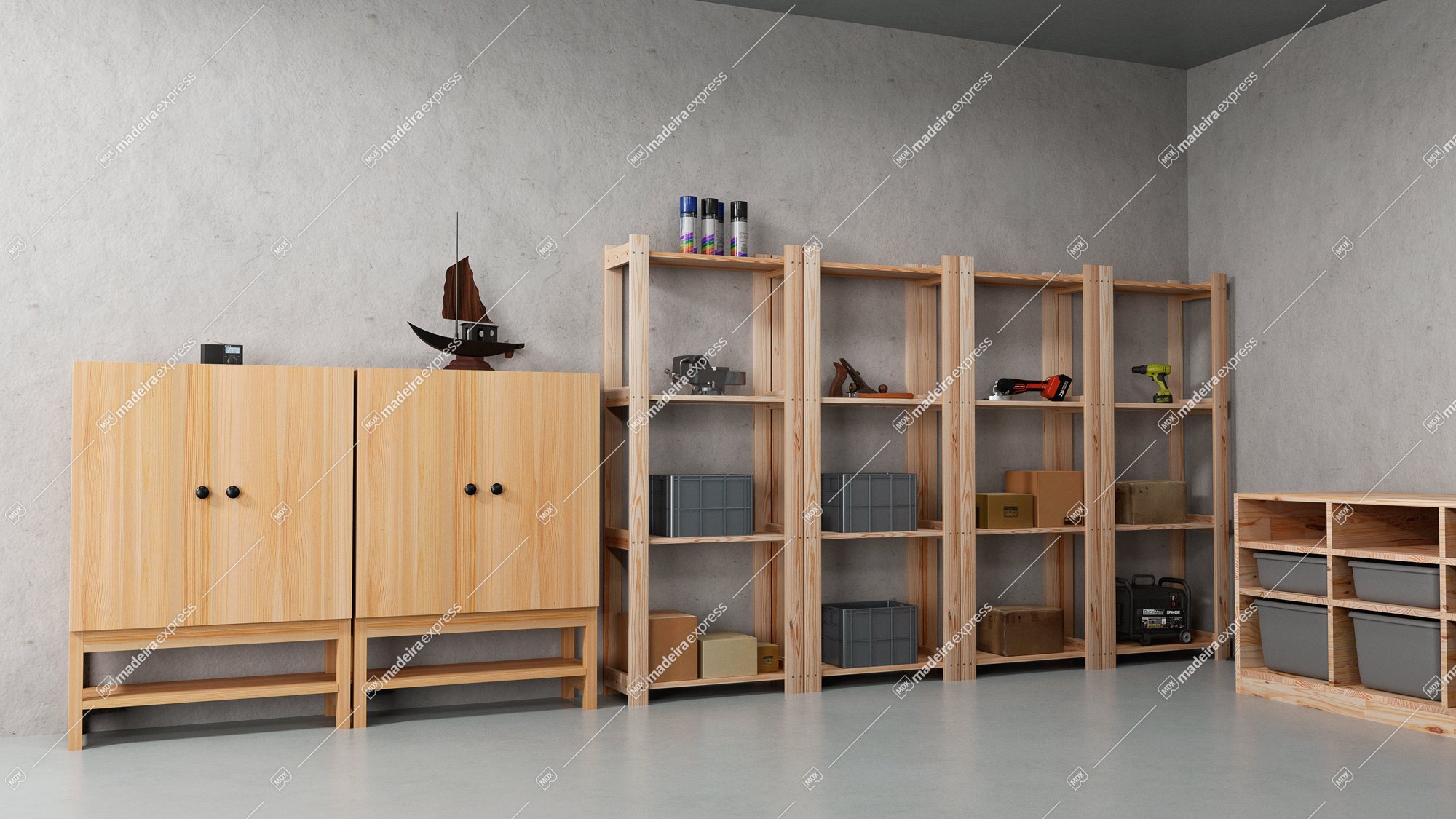 Painel de Pinus FJ A/B Natural Personalizado Madeira Express ...