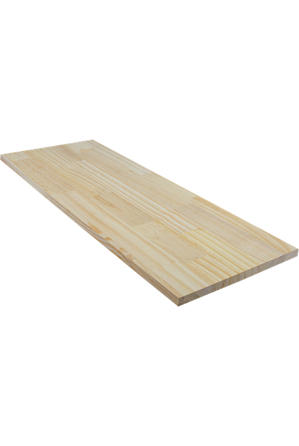 Painel de Pinus FJ A/B Natural Madeira Express - 35x200x1600 mm